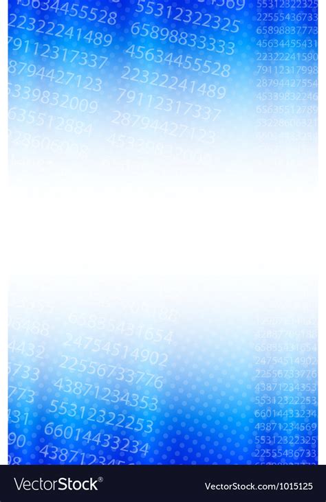 Statistical Background Royalty Free Vector Image