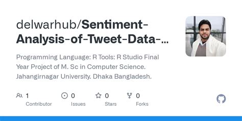 Github Delwarhubsentiment Analysis Of Tweet Data Using R Programming Language R Tools R