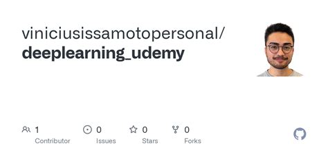 Github Viniciusissamotopersonaldeeplearningudemy