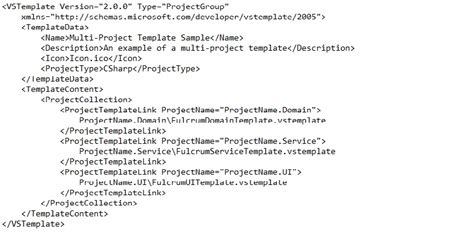 C Multi Project Template Visual Studio 2017 Stack Overflow