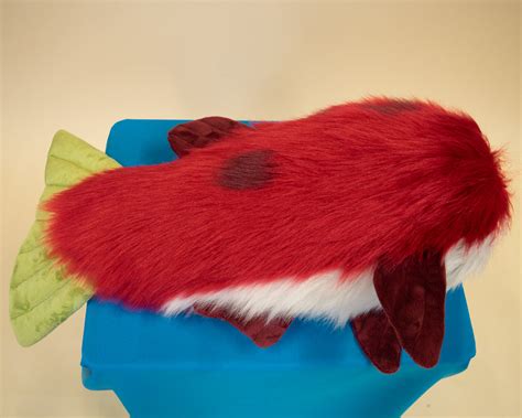 Suave Salmon Partial Fursuit Lemonbrat