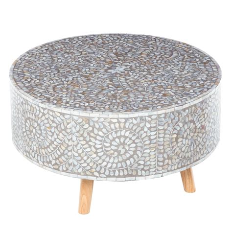 Idy Gray Mother Of Pearl Coffee Table Pier 1 Pier One Coffee Table