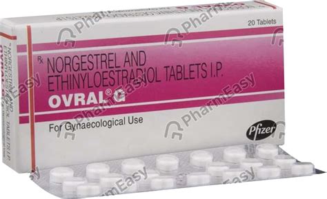Ovral G Strip Of 20 Tablets Uses Side Effects Price And Dosage Pharmeasy