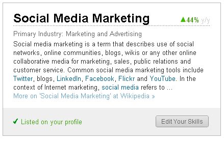 LinkedIn Skills Review