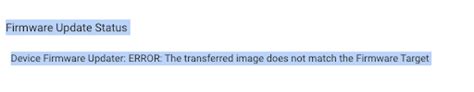 Device Firmware Updater Failed Get Help Hubitat