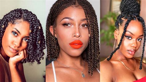 15 Twists Hairstyles To Try Two Strand Twist Ideas Marie Claire