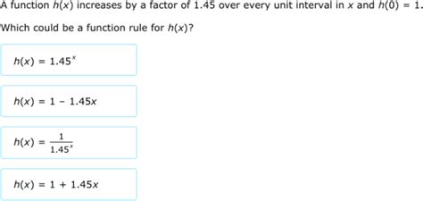 IXL Identify Linear And Exponential Functions Precalculus Practice