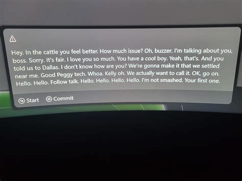 Strange Popup Message After Restarted Xbox Series X R Xbox