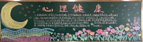 心理健康教育农大附校2023年6月逐光而行 向阳而生心理健康日主题黑板报展评 内蒙古农业大学附属中学