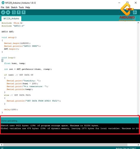 สอนใช้งาน Arduino Aht20 I2c เซ็นเซอร์วัดอุณภูมิและความชื้น Temperature And Humidity Sensor