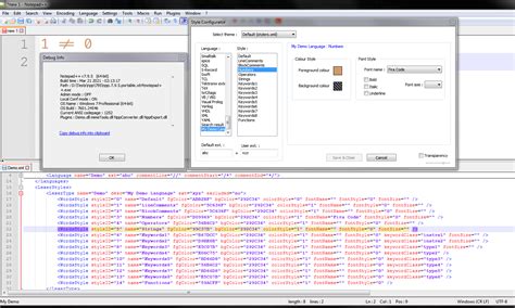 C Adding A Custom Styler Or Lexer In C For Scintillanotepad Notepad Community