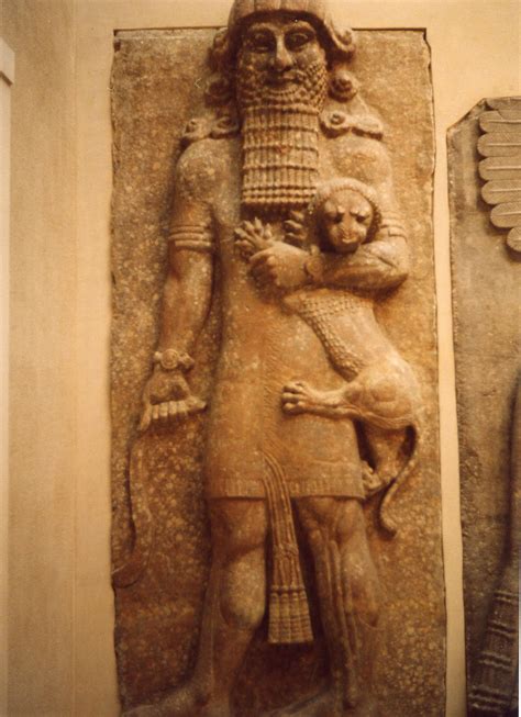 Ancient Mesopotamia Epic Of Gilgamesh Statue