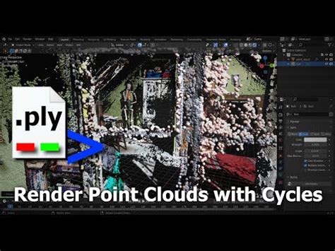 Render Point Clouds In Blender With Cycles Ply