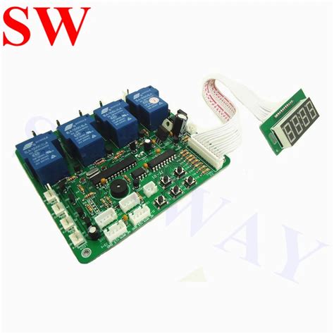 Jy 21 4 Digits Coin Operated Timer Board For 1 4 Devices Pcb Time