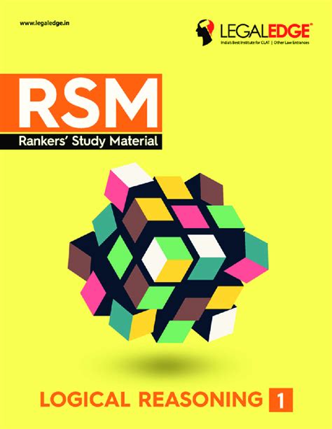 download clat 2019 rsm logical reasoning 1 by legaledge tutorials multiple authors pdf online