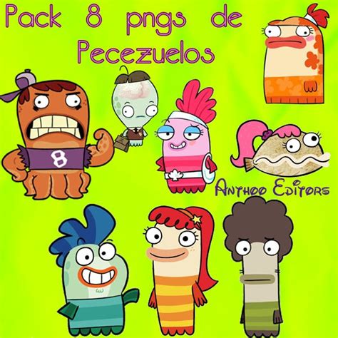 Pack 8 Pngs De Pecezuelos By Antoselenatica1 On Deviantart