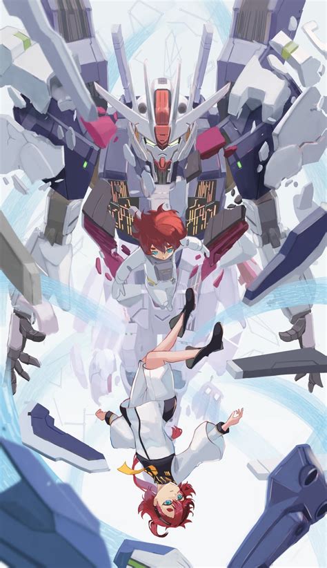 Suletta Mercury Ericht Samaya And Gundam Aerial Rebuild Gundam And 1