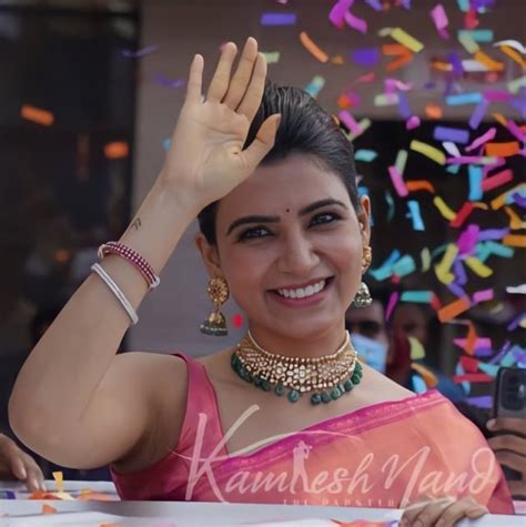 Samantha Sweaty Armpit In Sleeveless Saree Uhd Rarmpitfantasy