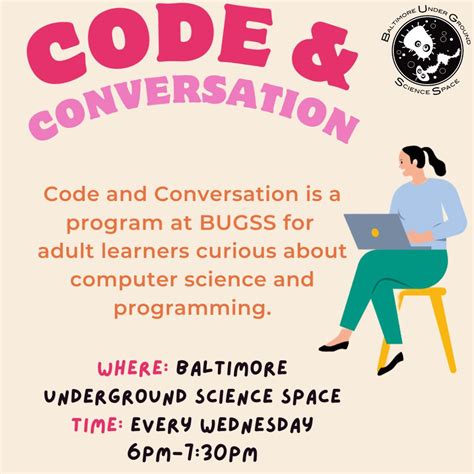 bugss baltimore underground science space on linkedin coding tech beginner bugss