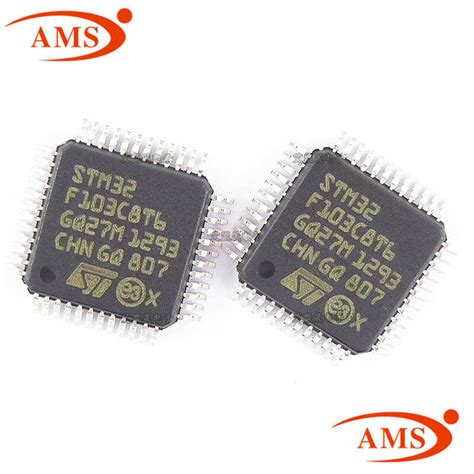 Stm32f103c8t6 Stm32f103c8 Lqfp48 St Microcontroller Original Shopee