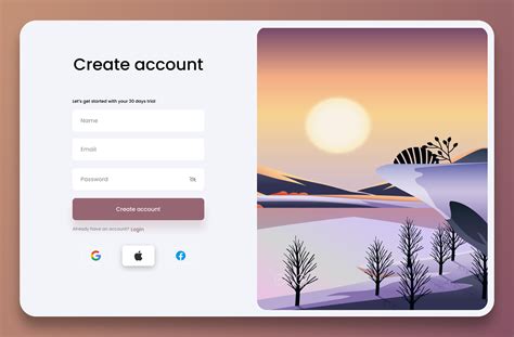Login Page Web Ui Design On Behance