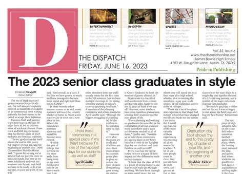 The Dispatch Volume 35 Issue 6 And The Directive Volume 3 Spring Issue The Dispatch