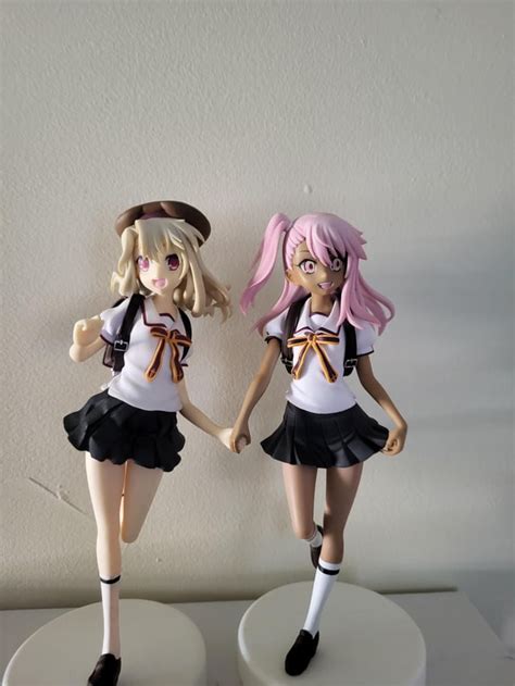 My Kuro And Illya Schoolgirl Figures Rfateprismaillya