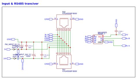 Rs485 Trans Resources Easyeda