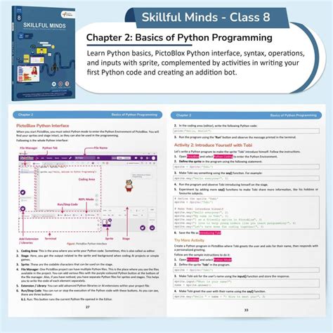 Cbse Class 8 Ai Coding Robotics And Computer Book