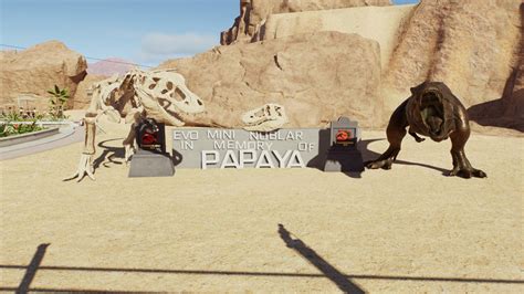 Evos Mini Nublar Mascot Memorial Place Workshop Jurassic World