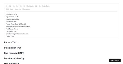 Draftjs Sample Codesandbox