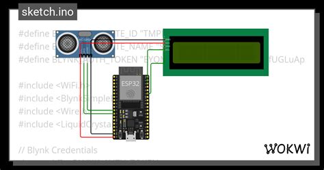 Smart Car Wokwi Esp32 Stm32 Arduino Simulator