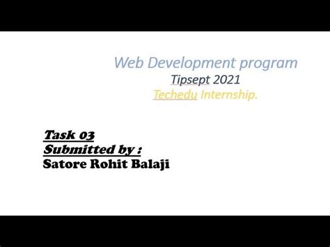 Rohit Satore On Linkedin Task3 Webdevelopment Css Github Github