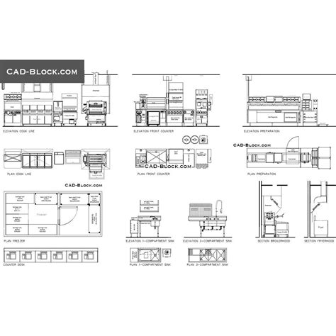 Autocad Restaurant Blocks Restaurant Booths Free Cad Drawings