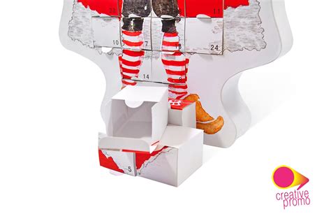 Новогодняя коробка пазл с ящиками для конфет Креативные промо продукты КреативПромо