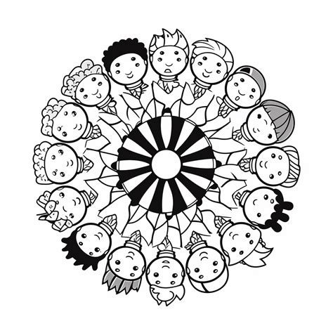 Enjoyable Coloring For The Whole Class Coloring Page