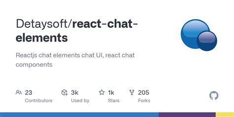 Github Detaysoftreact Chat Elements Reactjs Chat Elements Chat Ui