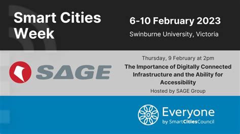 Sage Automation On Linkedin Smart Cities Week