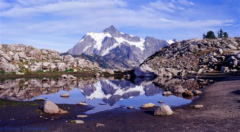 Mt Shuksan Reflection Photo Wp05658