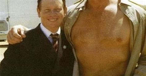 Ronald Lacey And Pat Roach On The Set Of Raiders Of The Lost Ark