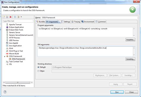 java org osgi framework bundleexception could not find bundle nsole