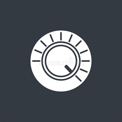 Volume Button Icon Stock Vector Illustration Of Black 93687097