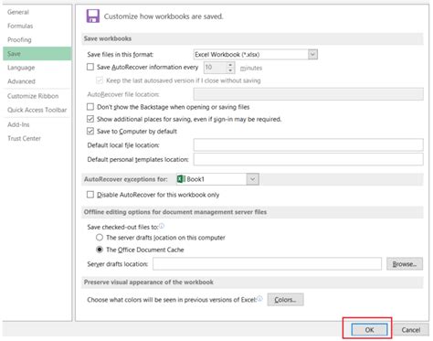How To Turn Off Autosave In Excel Earn And Excel