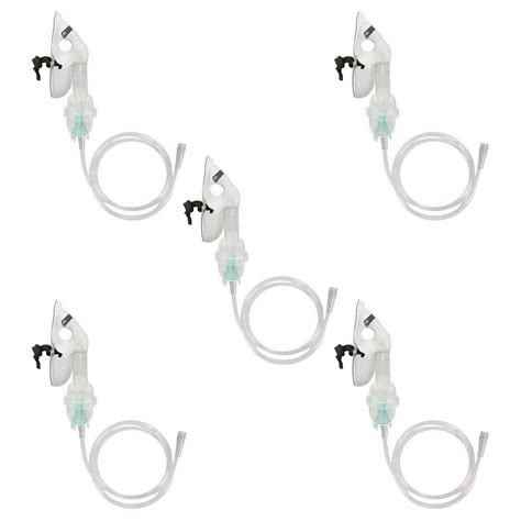 Sunset Disposable Nebulizer Kit With Adult Mask And 7 Foot Tubing