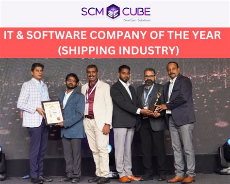 Scmcube Technologies On Linkedin Scm Logistics Bestsoftwarecompany Awardwinner Techinnovation