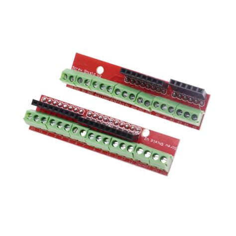 Placa De Expansão Adaptador Borne Terminal Screw Shield V2 Para Arduino Uno