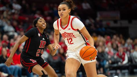Ohio State Women Beat Rutgers 90 55