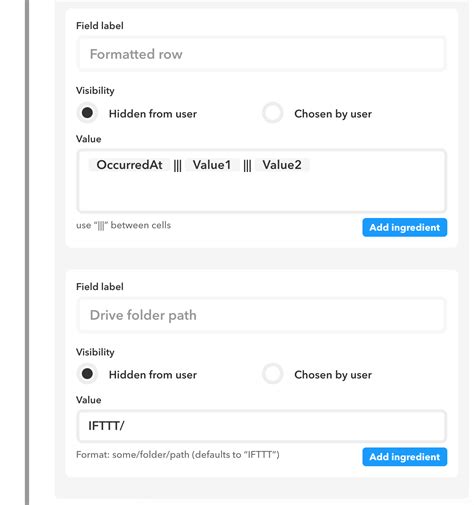 IFTTT Google Sheets Mbed Application Mbed