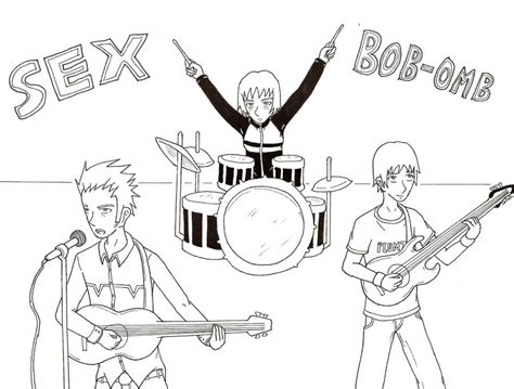 Scott Pilgrim Sex Bob Omb By Erk Kun On Deviantart