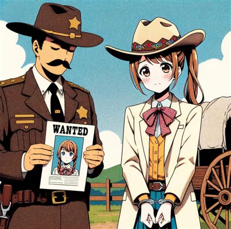 Anime Outlaw Arrested And Handcuffed By Restraintcentral On Deviantart